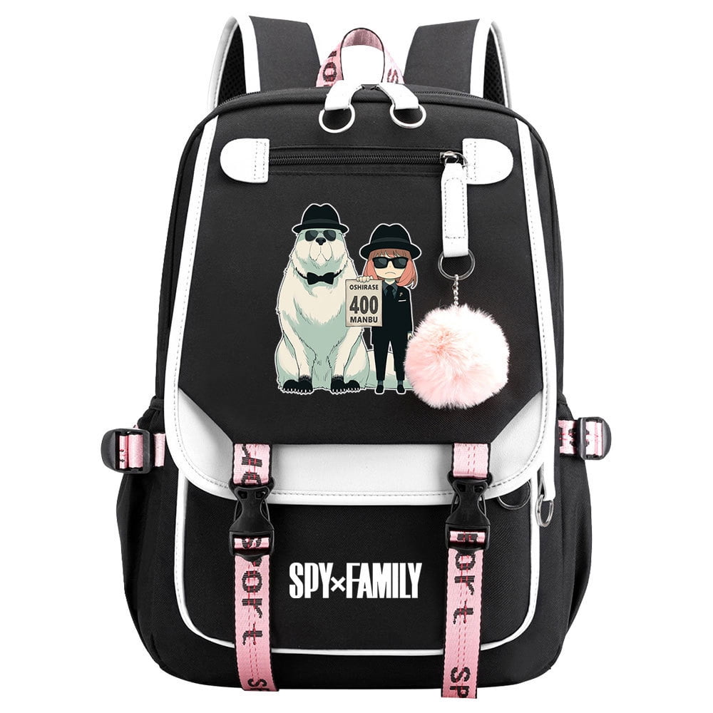 Adorable Cartoon Spy x Family 15'' Laptop Backpack Perfect for Teens ...