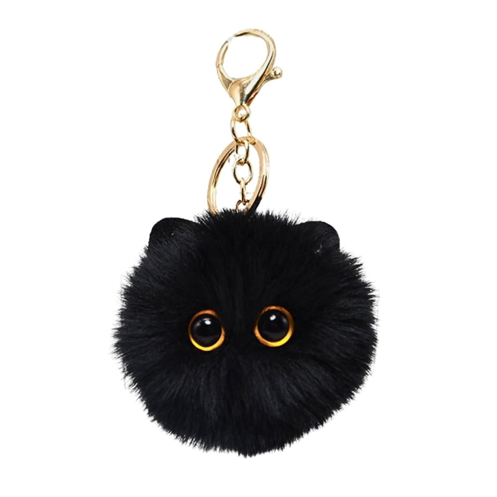 Adorable Cat Keychain Charm Decorative Accessory for Bags Purses and ...