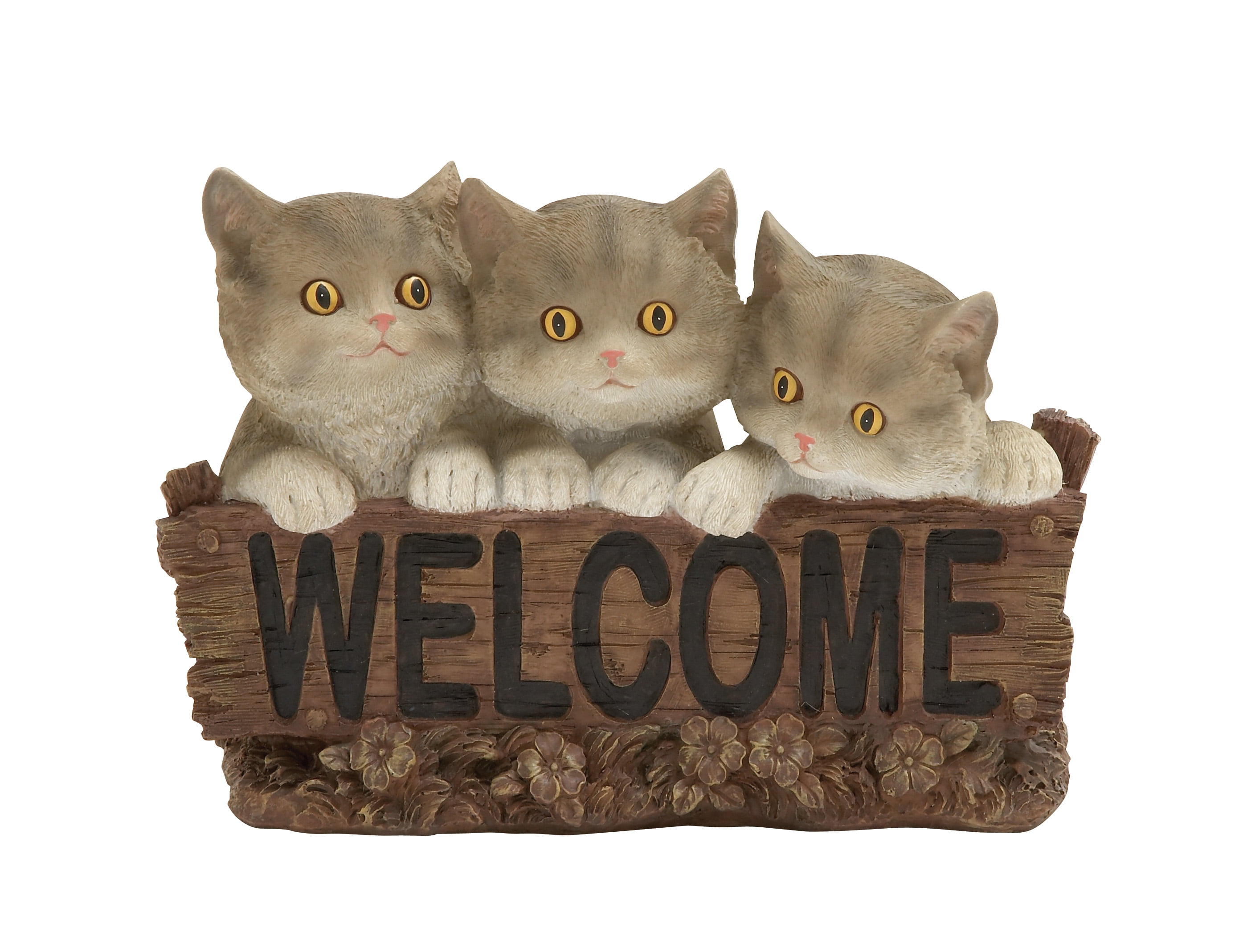 Adorable Cat Welcome Sign - Walmart.com
