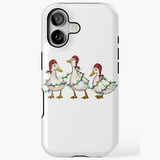 Adorable Christmas Duck Tough Phone Case 17 16 15 14 13 12 11 Pro Max ...