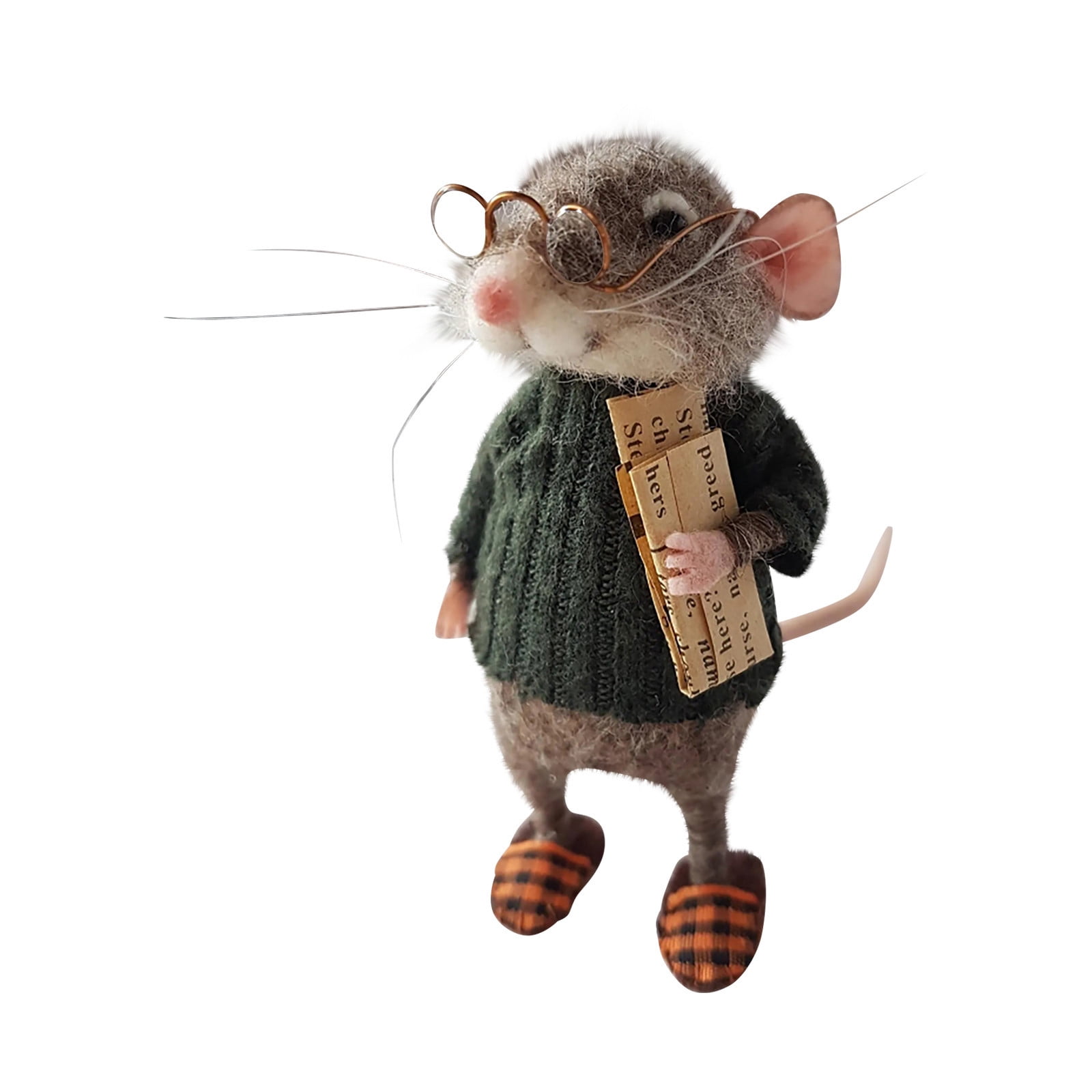 Adorable Christmas Mouse Plush Toy (1PC) - 5 Festive Designs to Choose ...
