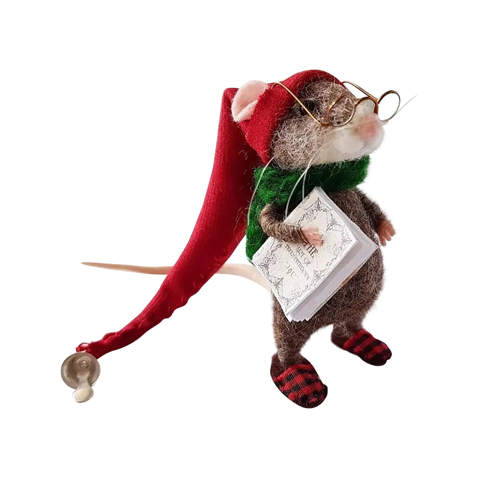 Adorable Christmas Mouse Plush Toy (1PC) - 5 Festive Designs to Choose ...