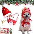Adorable Christmas Tree Pom-Pom Hat for Dogs, 2026 New Christmas Hat ...