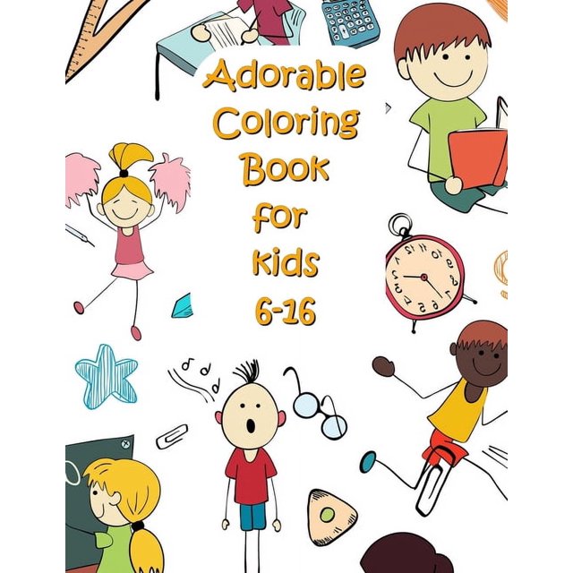 Adorable Coloring Book for kids: Mindfulness colouring for kids to help ...