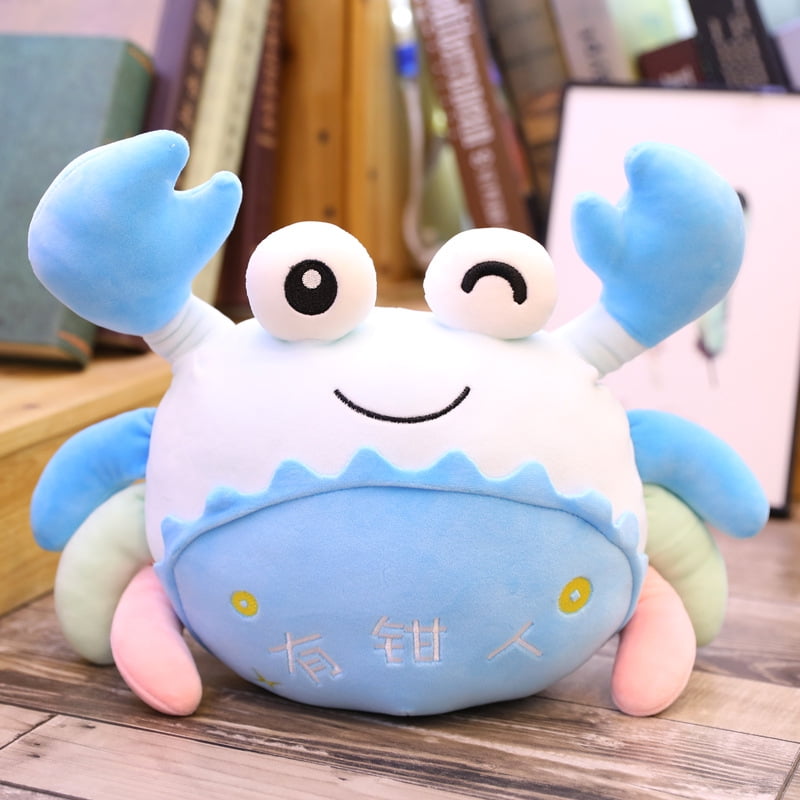Adorable Crab Plush Pendant Large Size Stuffed Doll Decorative Pillow ...