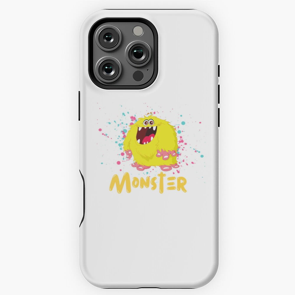 Adorable Cute Monster Character Phone Case for iPhone 16 15 14 13 12 11 ...