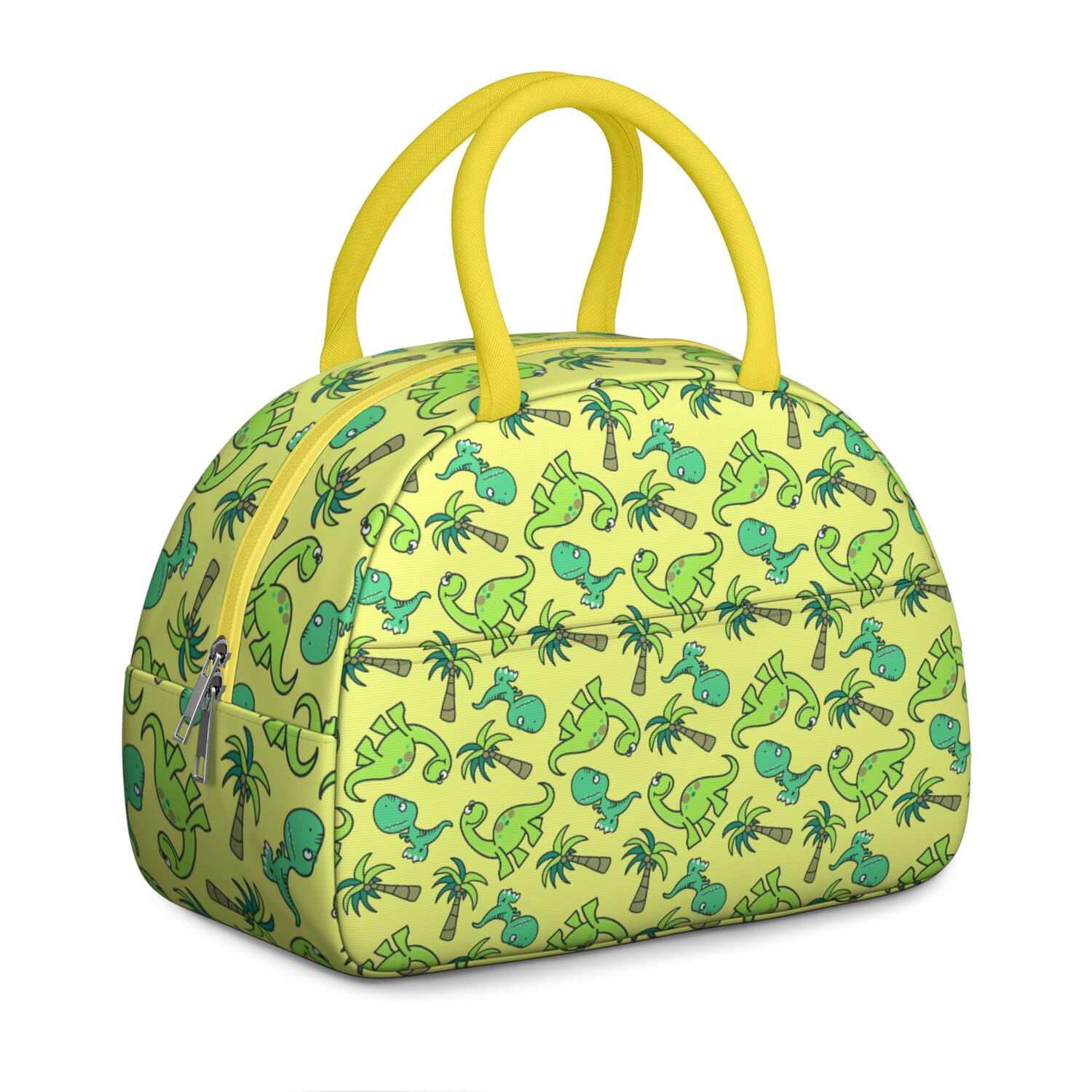 Adorable Dino Lunch Bag – Colorful Dinosaur Print with Fun and Whimsy Style - Walmart.com