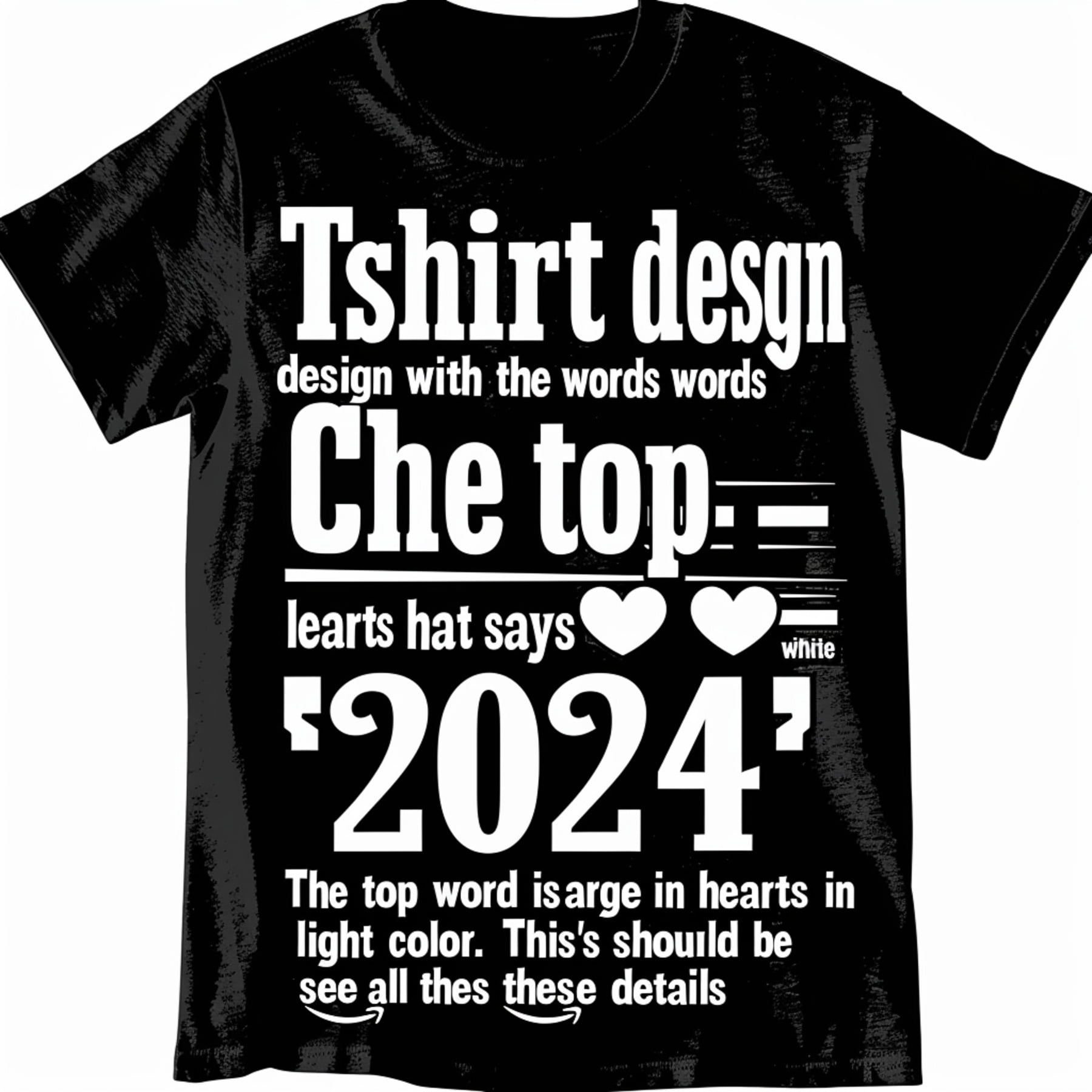 Adorable 'Docile Child Only Big Brother' Design Hearts & 2024 Detail ...