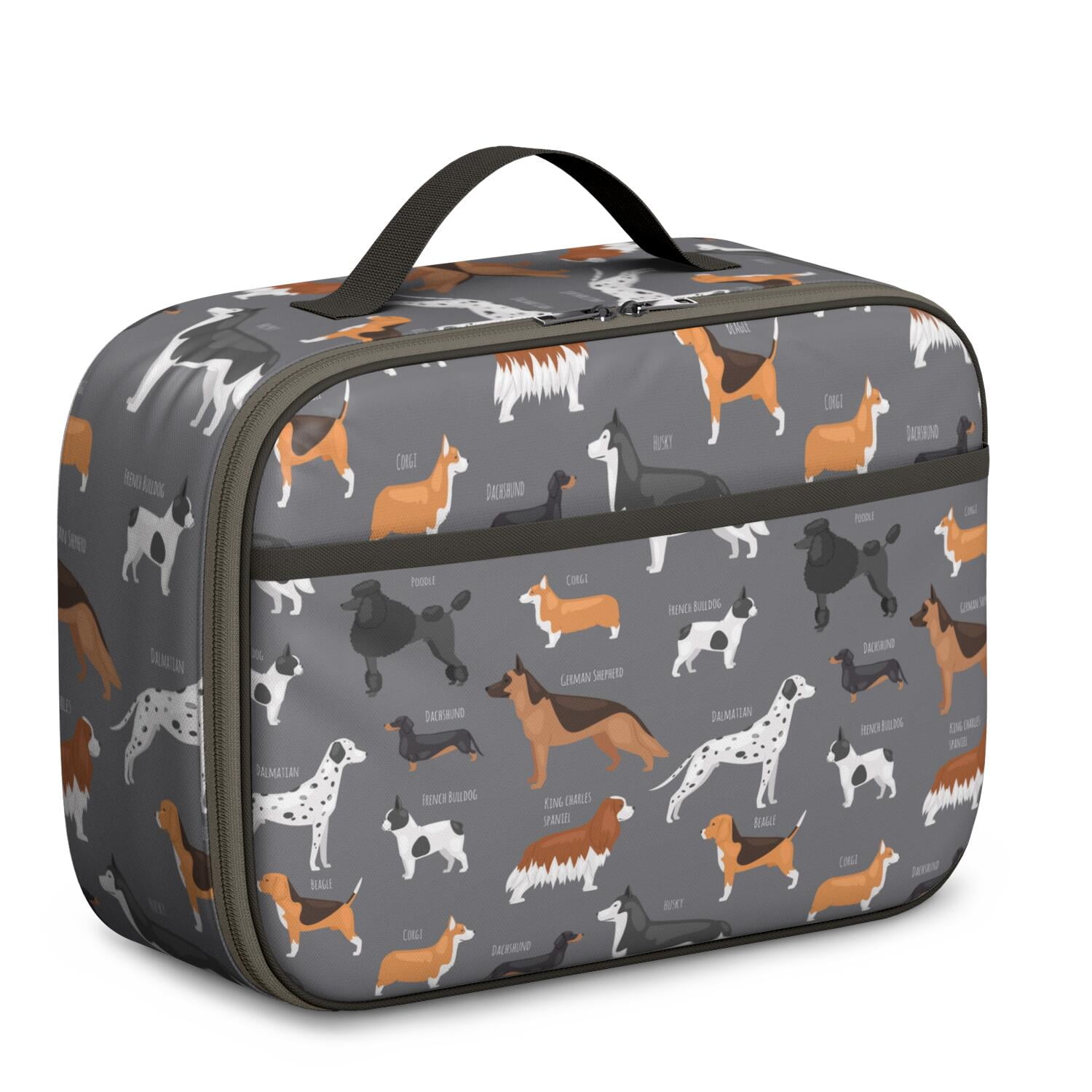 Adorable Dog Lunch Box - Spacious Thermal Lunch Bag with Spill ...