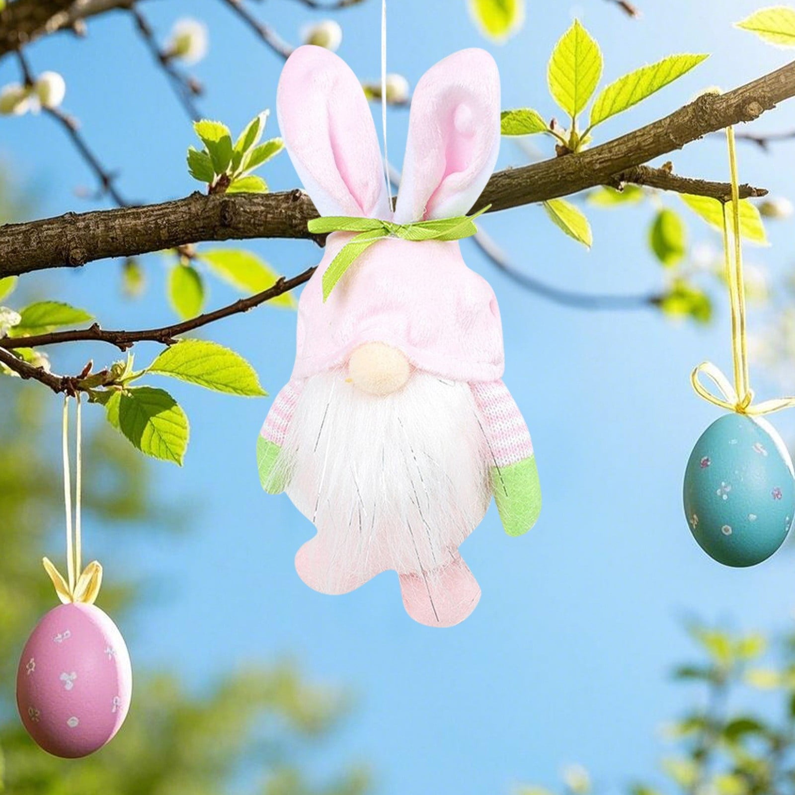 Adorable Easter Bunny Gnome Desk Doll - Enhance Your Festive Holiday ...