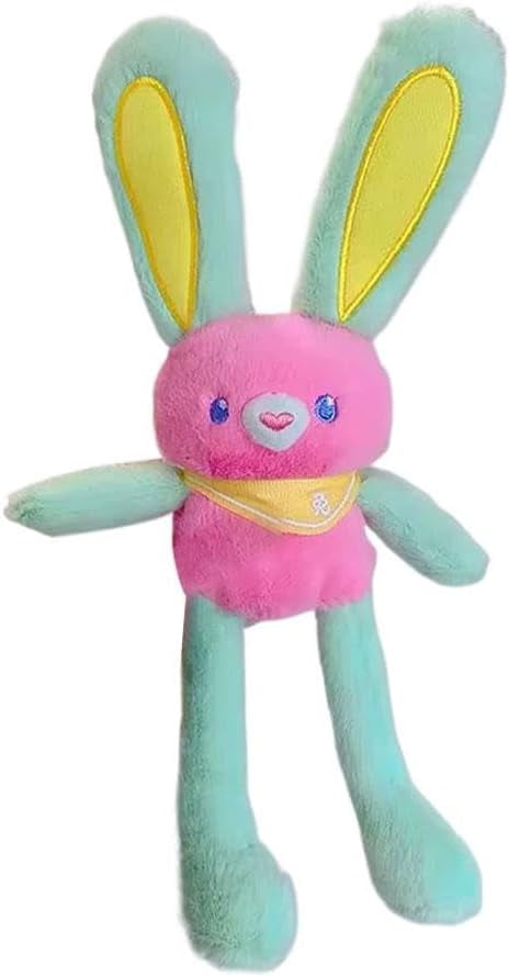 Adorable Easter Bunny Pull-Up Plush Toy with Pull-Out Feature, Soft ...