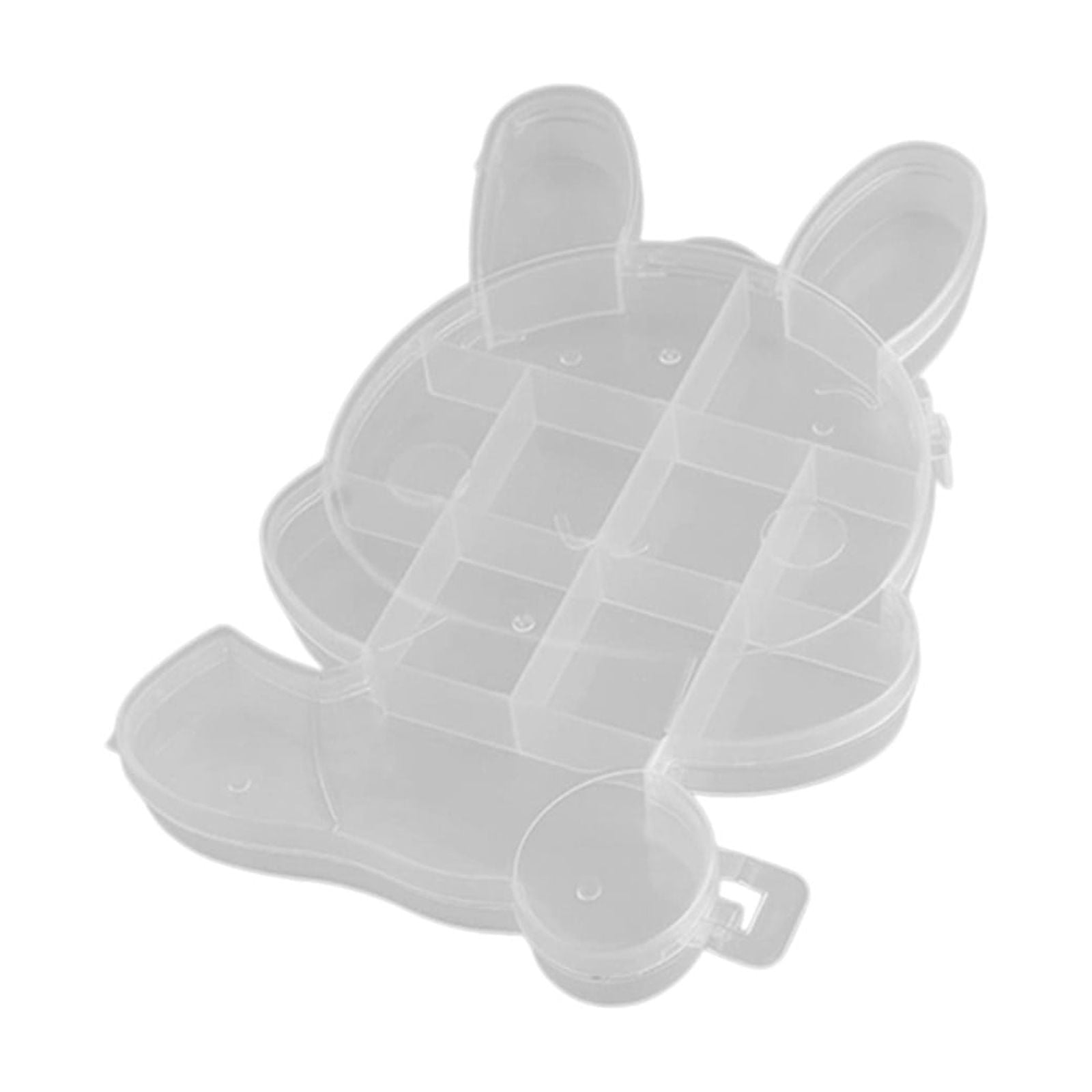 Adorable Easter Bunny Storage Box Plastic Jewelry Box Display Box Cute ...