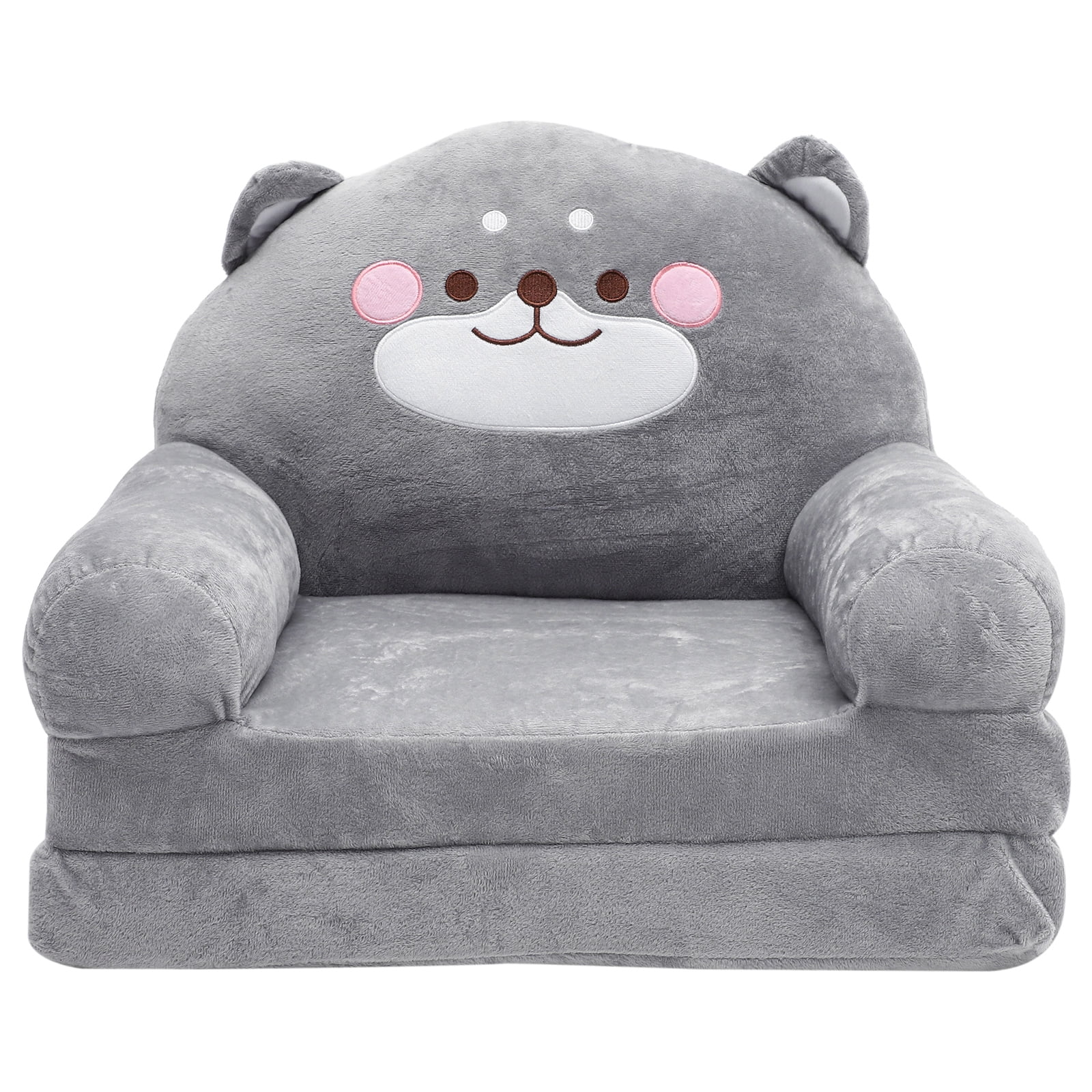 Adorable Elephant Shaped Baby Seat Kid Folding Sofa Funny Baby Plush ...