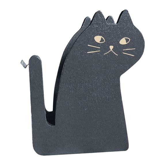 &Craft&Stationery Cute Cat Tape Dispenser Wooden Craft Organizer for ...