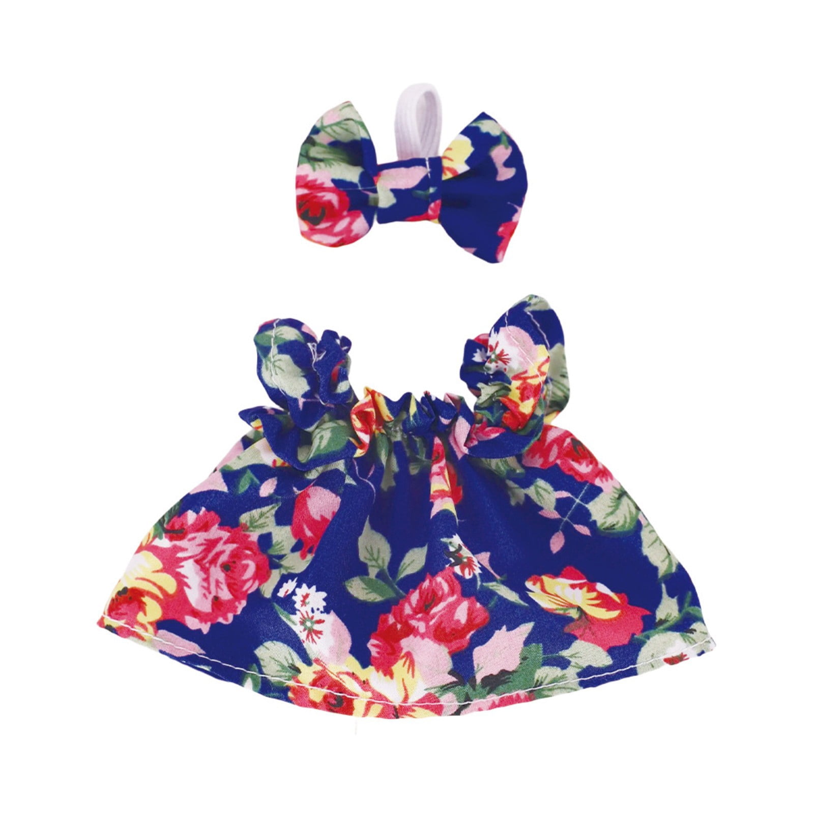 Adorable Floral Dog Dress with Matching Bow Perfect for Small Pets ...