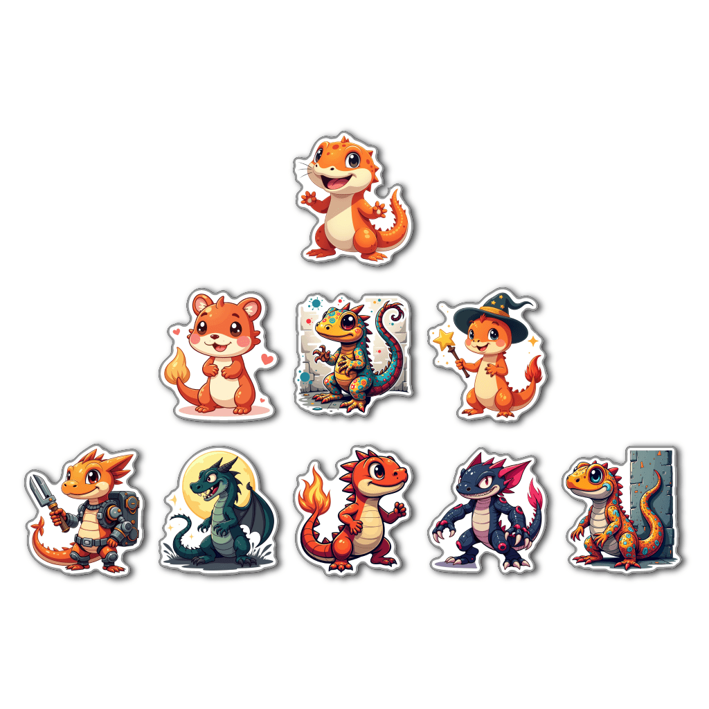 Adorable Fridge Magnet Cartoon Refrigerator Magnet Dragon Magnetic ...