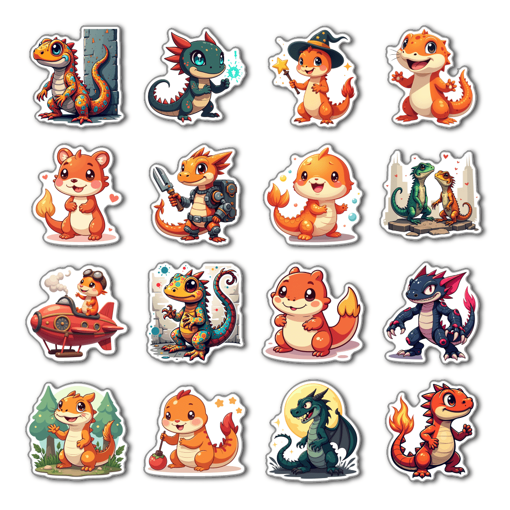 Adorable Fridge Magnet Cartoon Refrigerator Magnet Dragon Magnetic ...