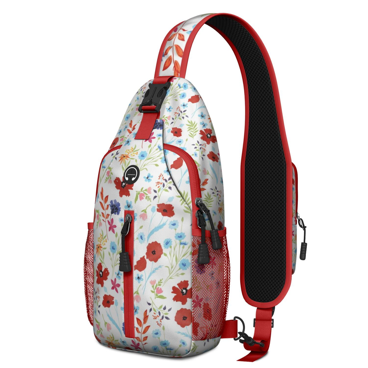 Adorable Giraffe Print Sling Backpack – Lightweight, Anti-theft Pocket ...