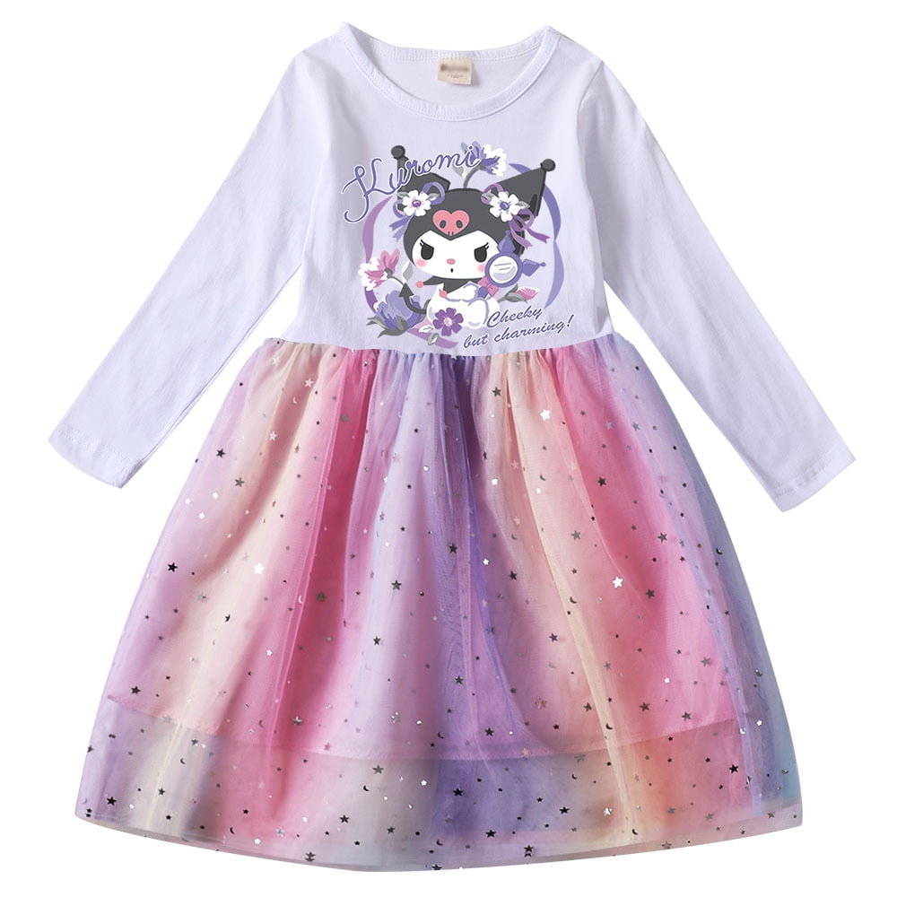 Adorable Girls‘ 2024 Spring/Summer Long Sleeve Cloe Dress with Cartoon ... Adorable Girls‘ 2024 Spring/Summer Long Sleeve Cloe Dress with Cartoon ...