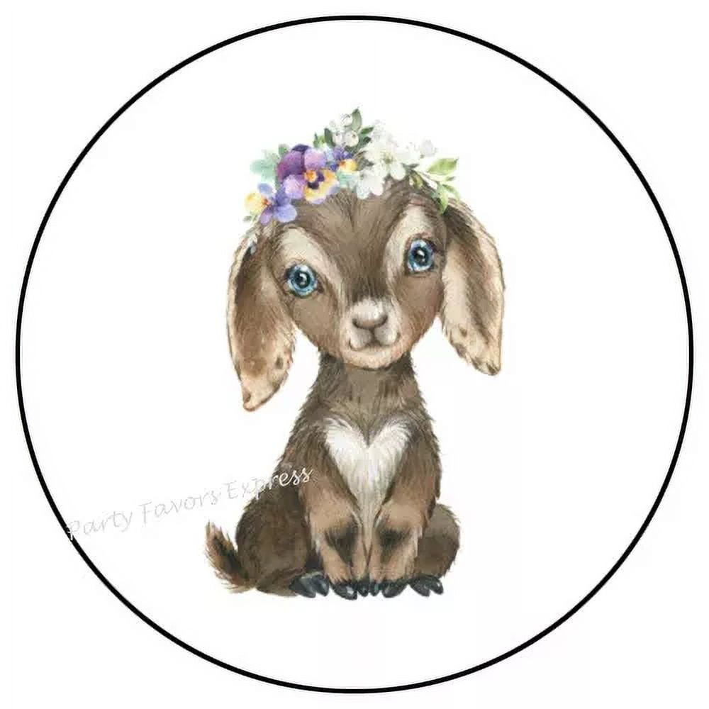 Adorable Goat Sticker Party Favors Sticker Envelope Seals Labels ...