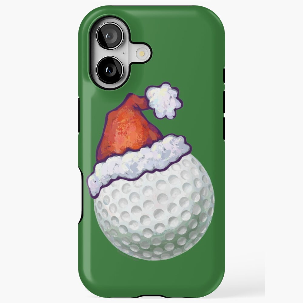 Adorable Golf Ball Holiday Tree Light Design Case for iPhone 17 through ...