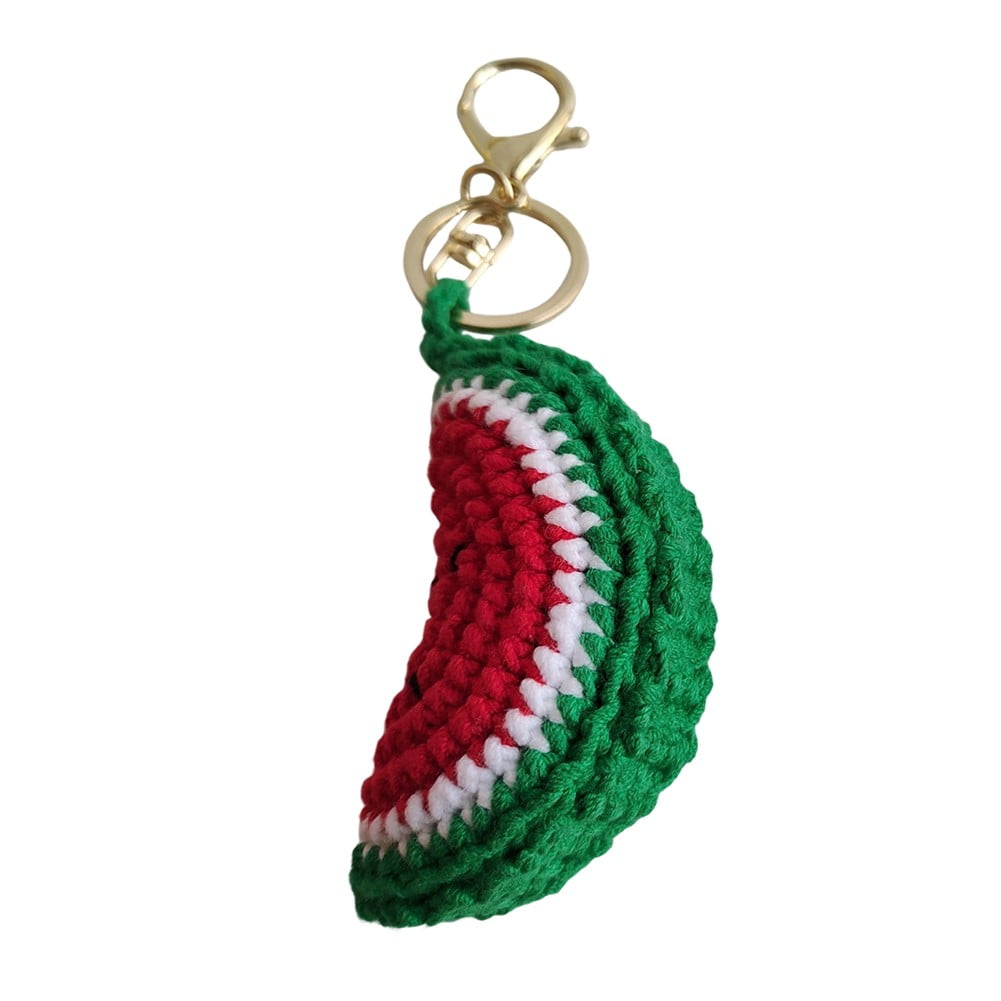 Adorable Handcrafted Crochet Fruit Keychains - Stylish and Practical ...