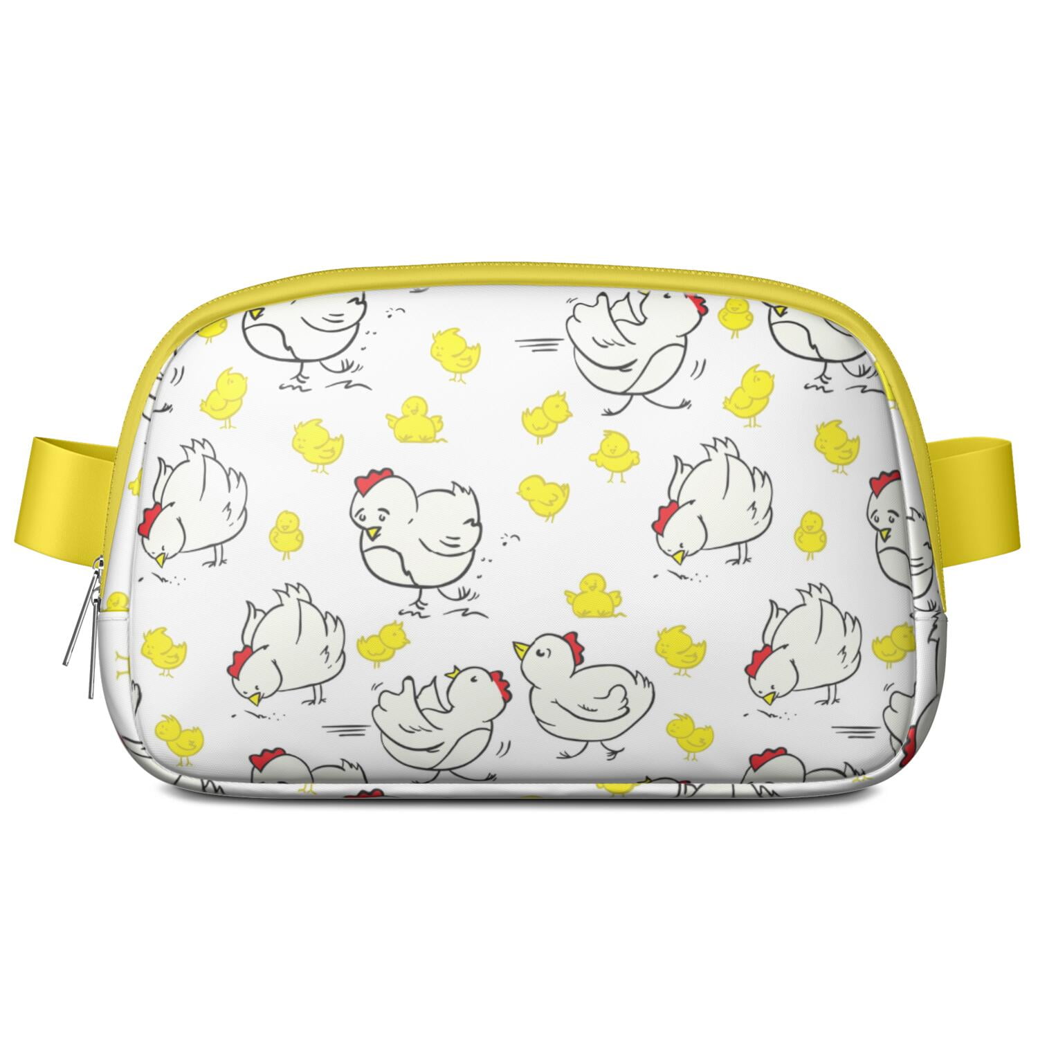 Adorable Hen & Chick Waist Bag - Women's Mini Crossbody Fanny Pack with ...