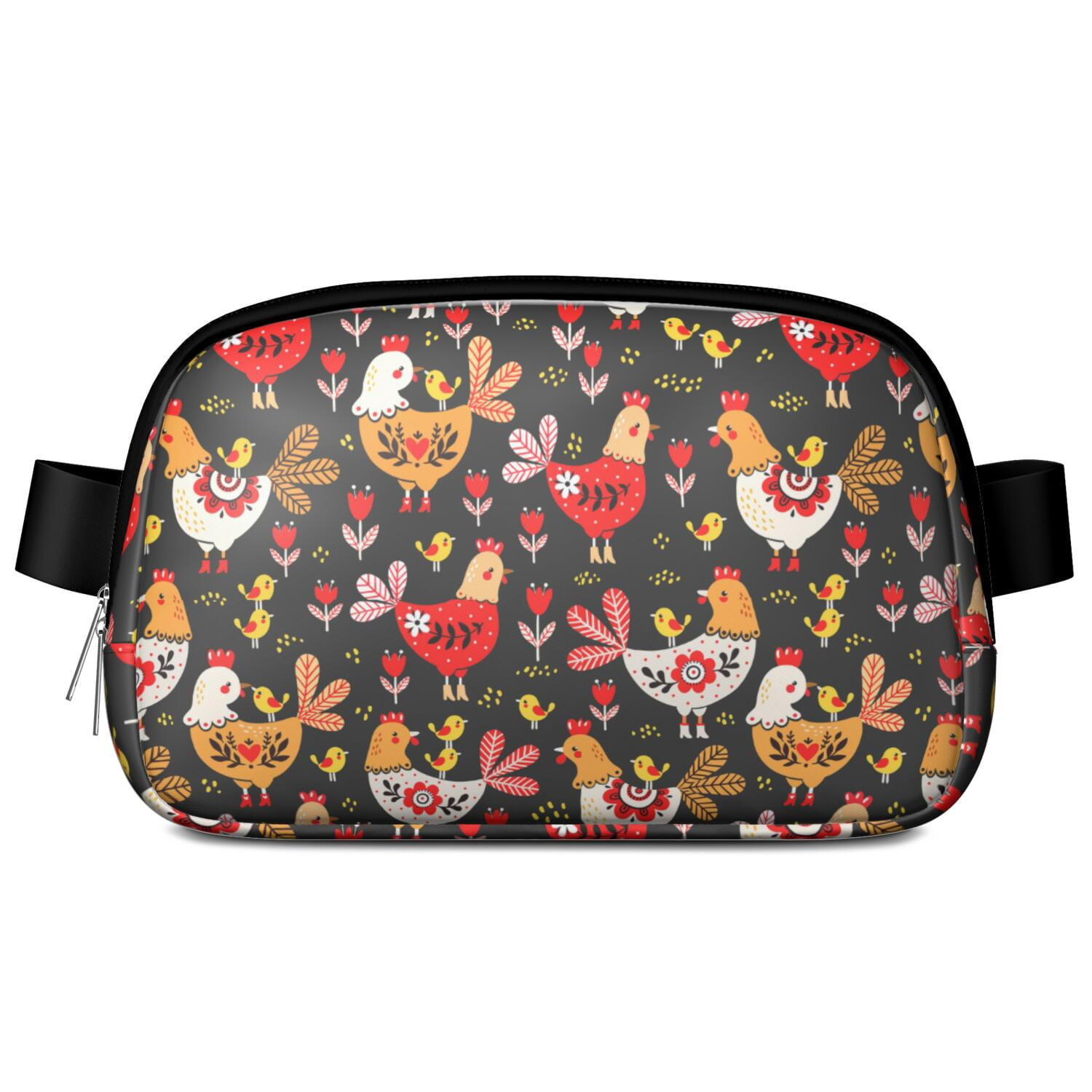 Adorable Hen & Chick Waist Bag - Women's Mini Crossbody Fanny Pack with ...