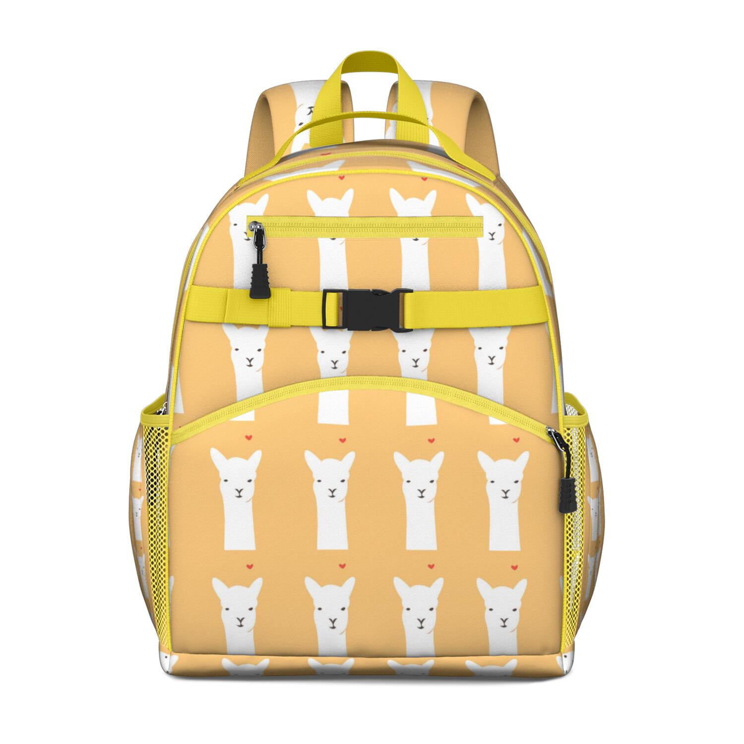 Adorable Kawaii Llama Backpack - Waterproof Breathable School Bag with ...