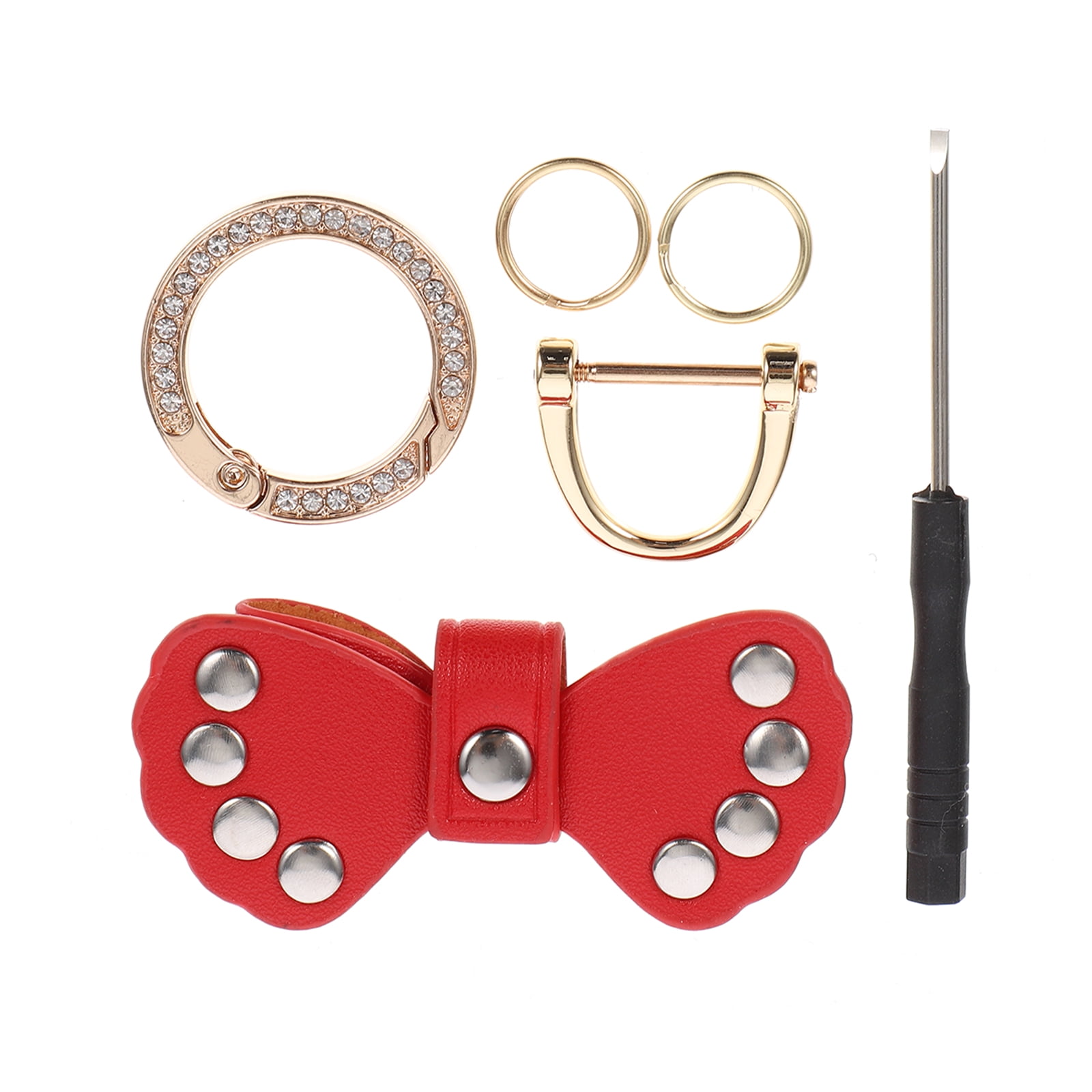 Adorable Key Chain Pendant Novelty Ring Kids Chains Lovers Red ...