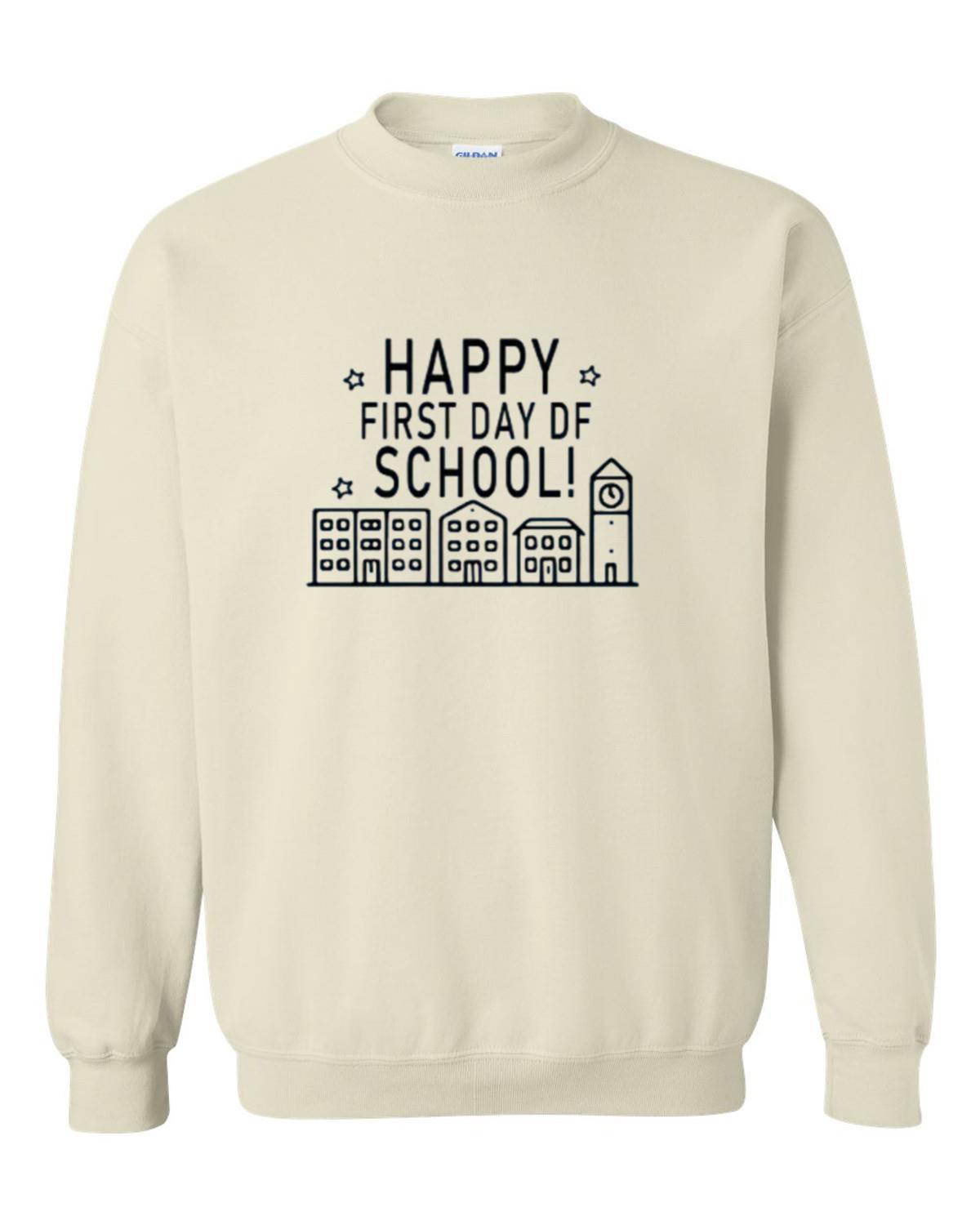Adorable Kindergarten First Day Of School Joyful Kids Graphic ...