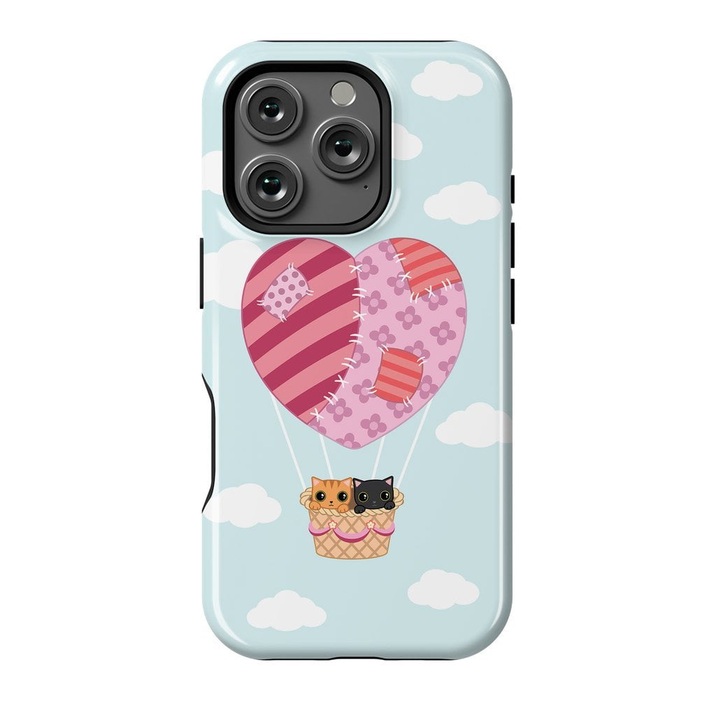 Adorable Kitty Love Cute Romantic Cat Phone Case for 11/12/13/14/15/16 ...