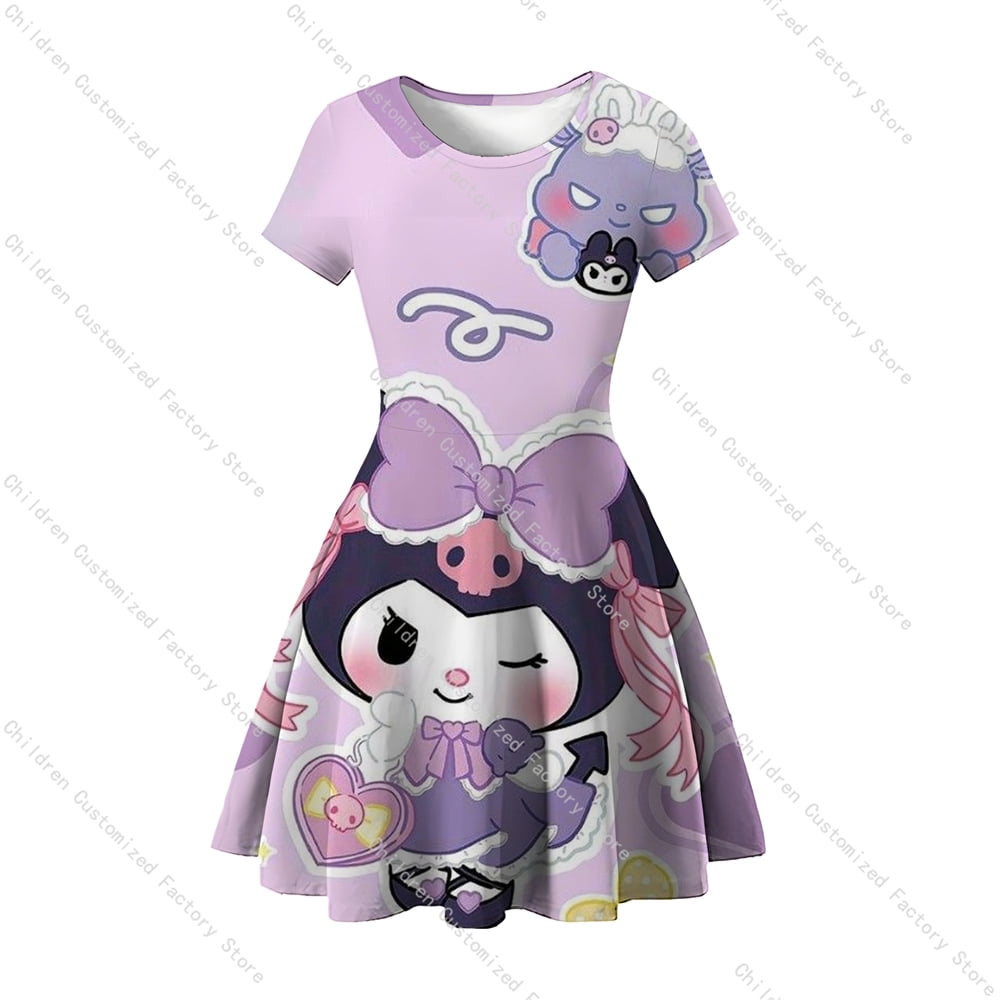 Adorable Kuromi Dresses for Children and Adults – Party Suits and ...