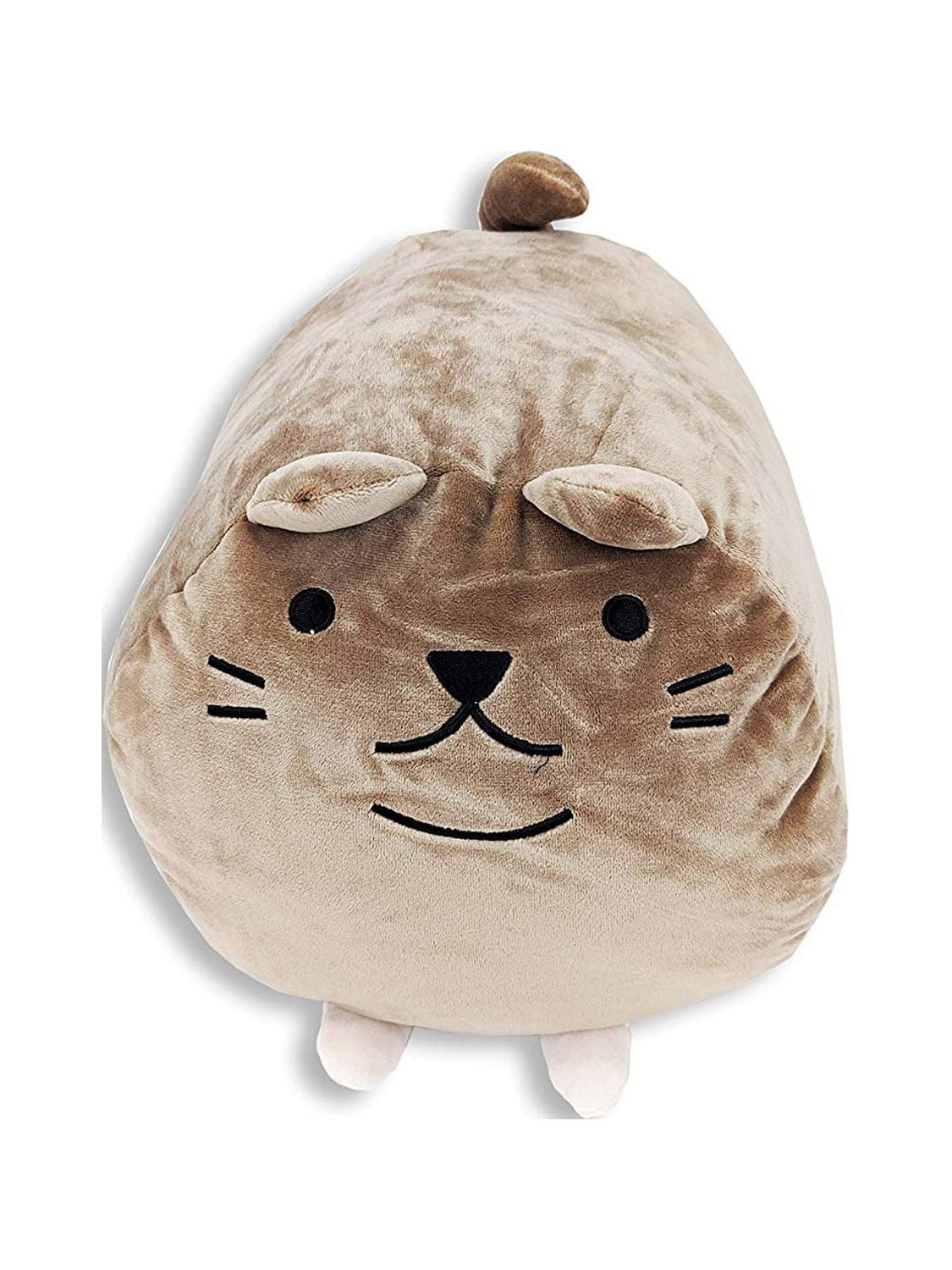 Adorable Large Stuffed Animal Plush Huggable Cat Pillow for Kids ...