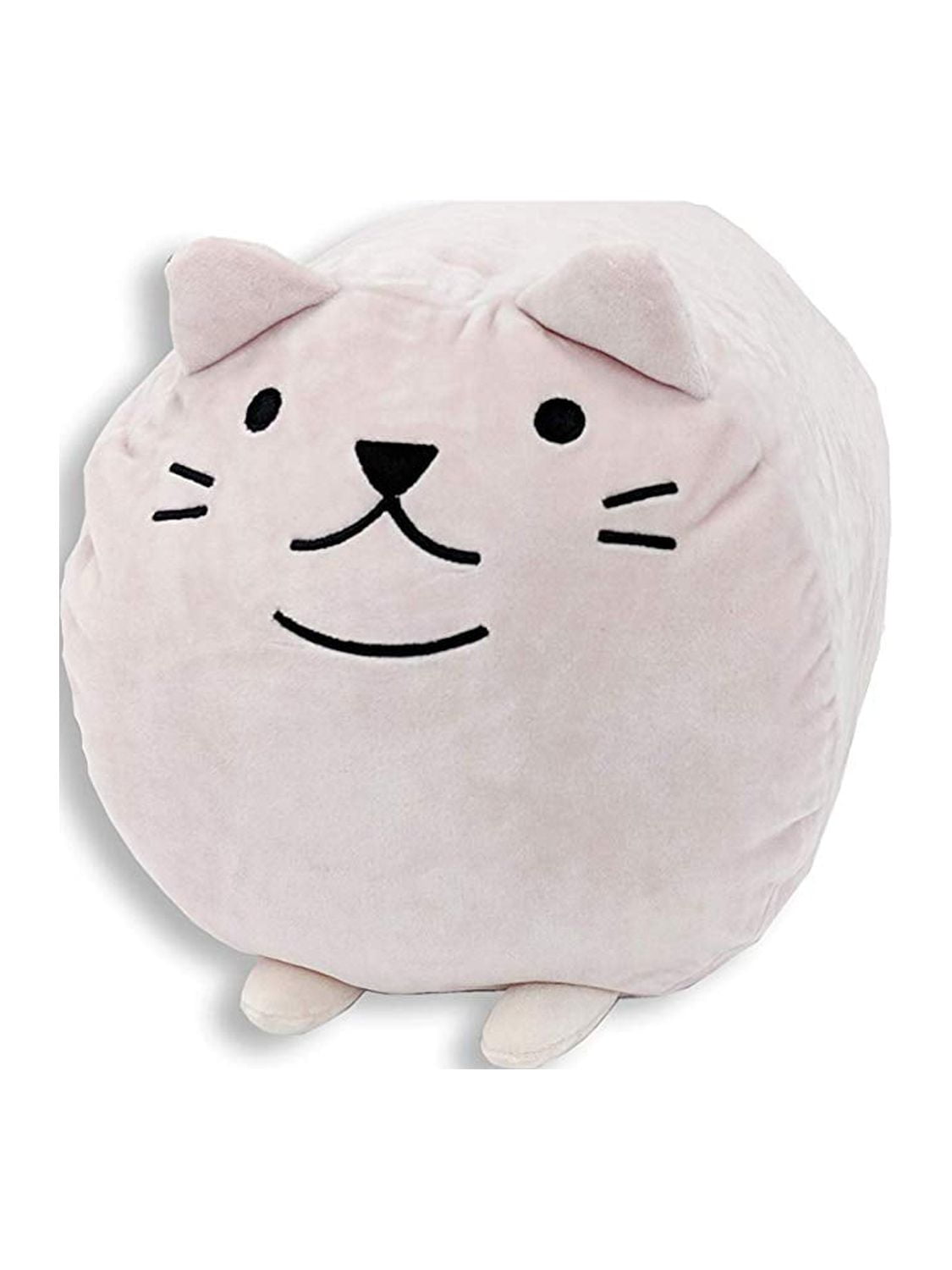 Adorable Large Stuffed Animal Plush Huggable Cat Pillow for Kids - Pink ...