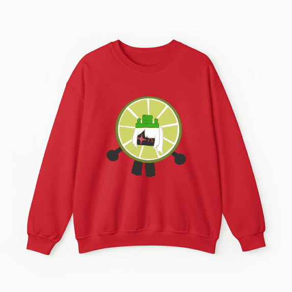 Adorable Lime Slice Anime Bot Kawaii Citrus Cartoon Fruit Art ...