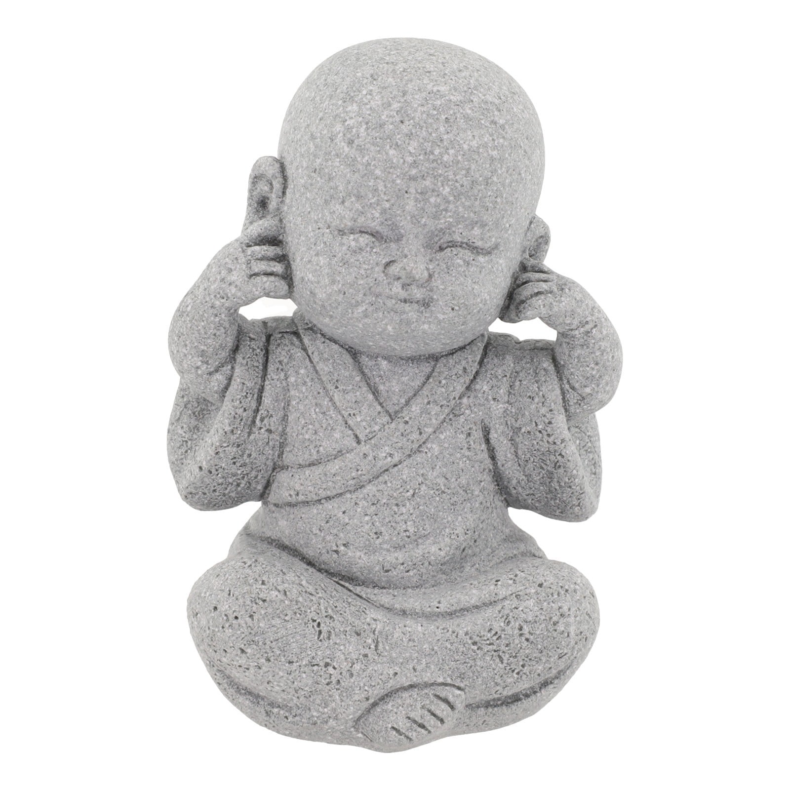 Adorable Little Monk Statue for Home Decoration - Resin Buddha Figurine ...