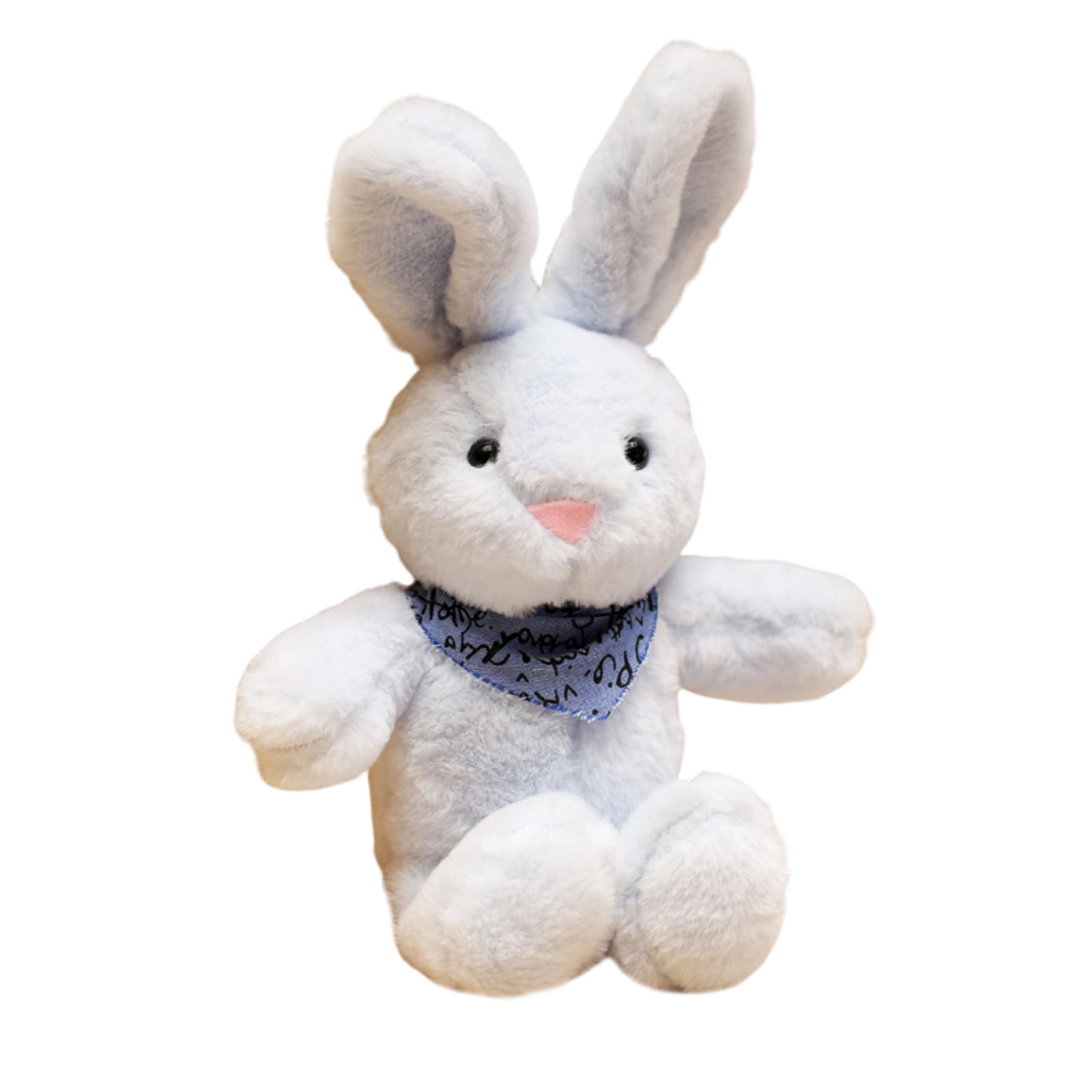 Adorable Long-Eared Bunny Plush Toy Multiple Pastel Colors Soft ...