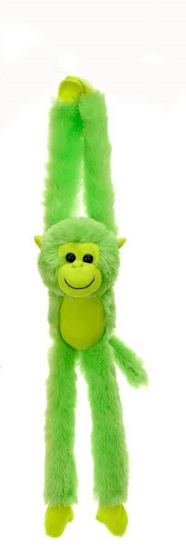 Adorable Long Leg Monkey Plush Toy - 16-Inch Green Cuddly Companion for ...