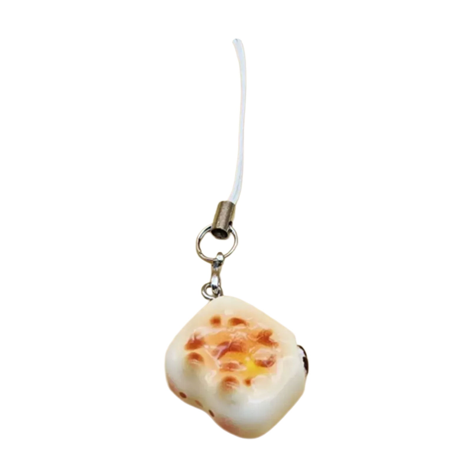 Adorable Lovely Cats Bread Phone Charm Pendant and Keychains Portable ...