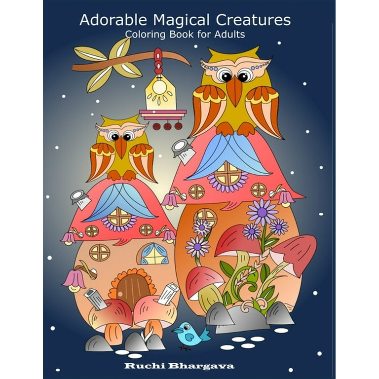 magnificent creatures coloring book