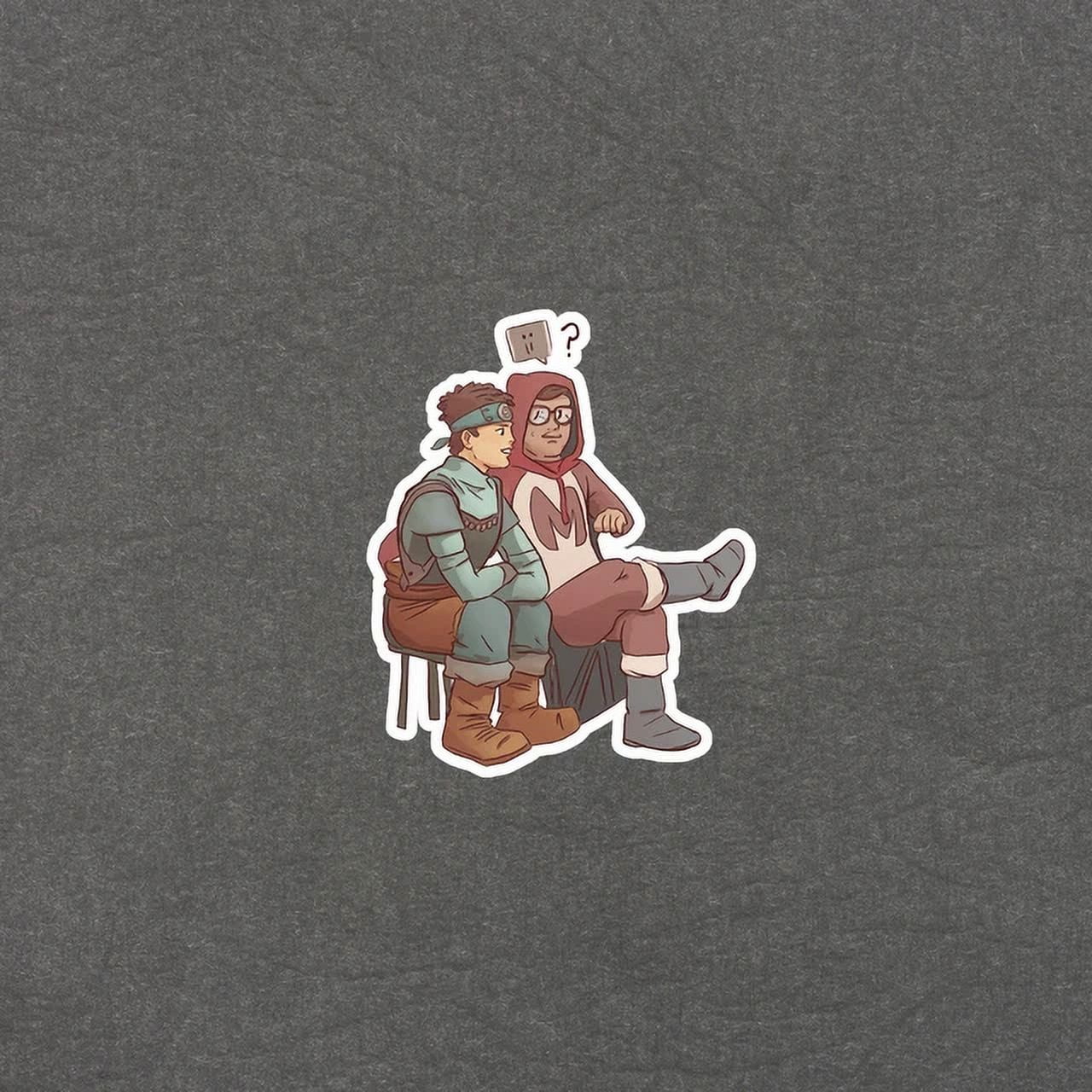 Adorable Milo & Makorov Adventurers Vinyl Sticker Video Game Inspired ...
