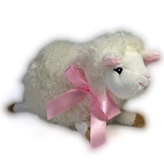 Adorable Mini Lulu Lamb With Pink Bow - Walmart.com