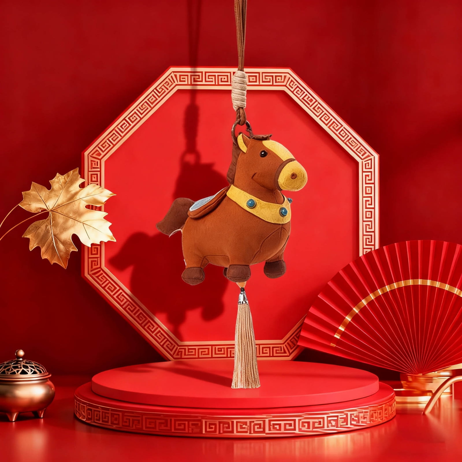 Adorable Mini Wool Doll Plush Toy Ornament - Cute Desktop Companion for ...