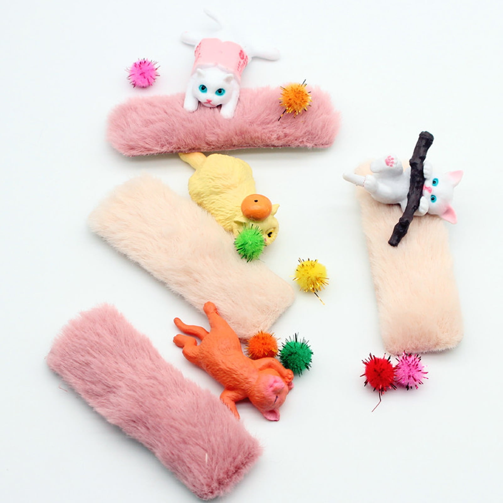 Adorable Miniature Cat Model Set: Tiny Cat Figurine Ornament, Perfect ...