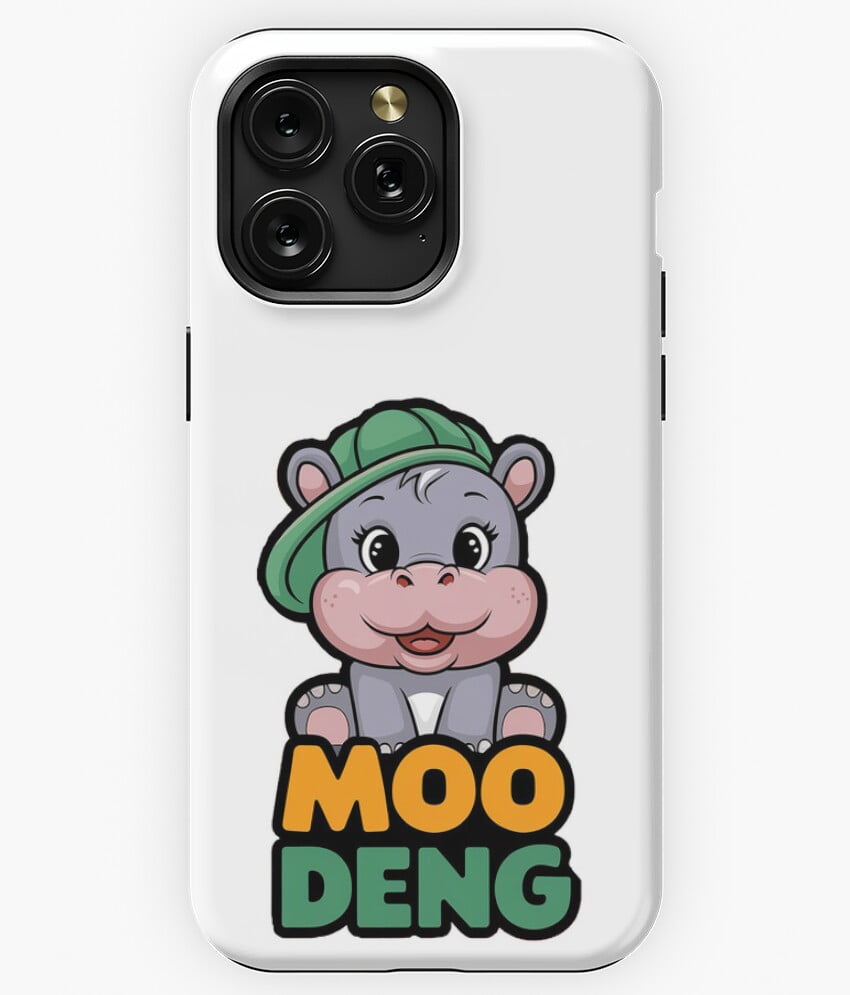Adorable Moo Deng Baby Hippo Cute and Cuddly A6576 Phone Case for ...
