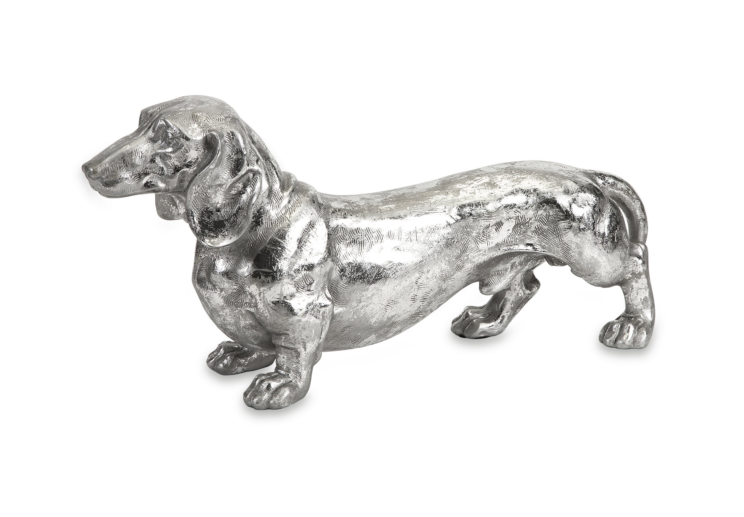 Adorable Oscar Stick Silver Dog Statue - Walmart.com