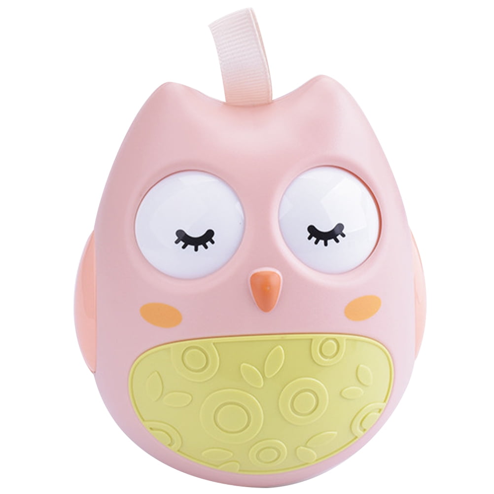 Adorable Owl Toy Funny Rattle Toy Car Seat Stroller Toys Roly-Poly ...