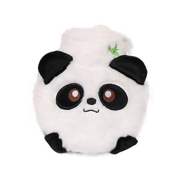 Adorable Panda Design Hot Water Bottle for Warmth Comfort High Capacity ...