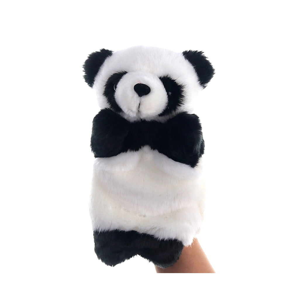 Adorable Panda Hand Puppet Toy Cartoon Story Telling Props Hand Playing ...